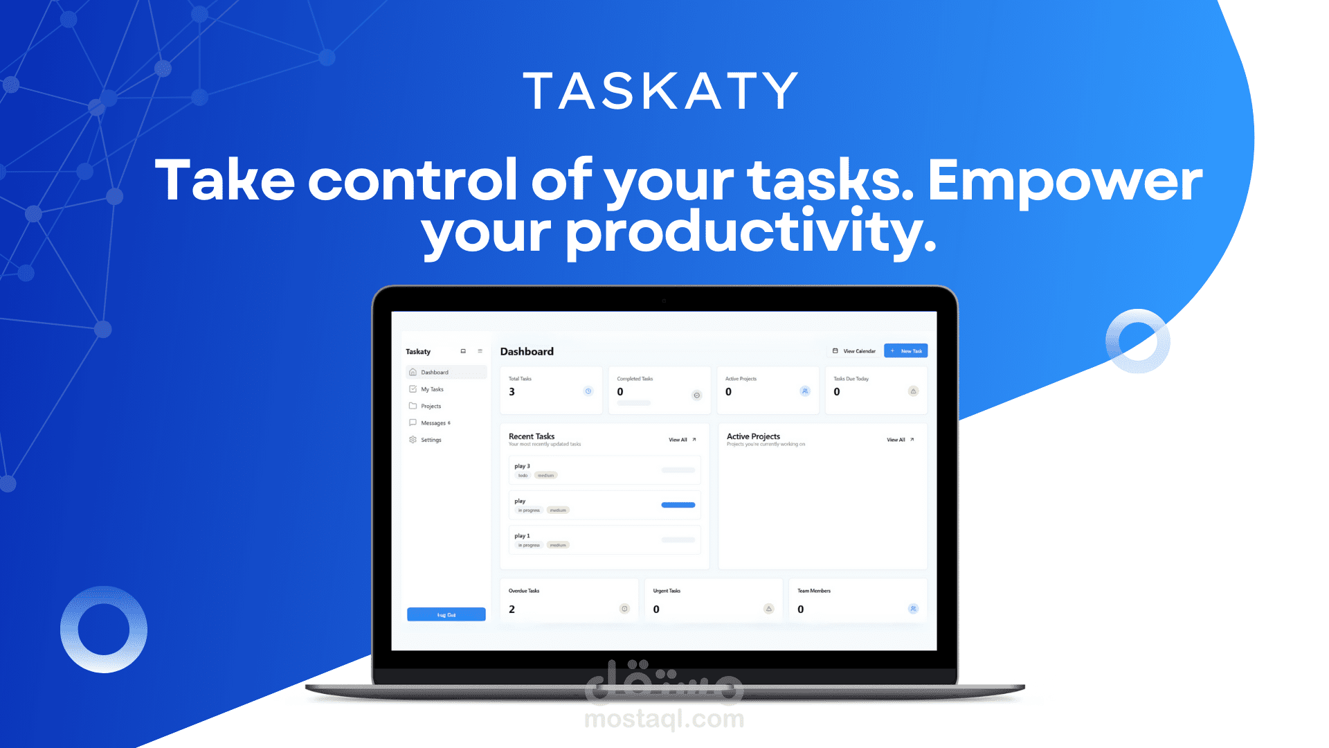 Taskaty - Task Management System | مستقل