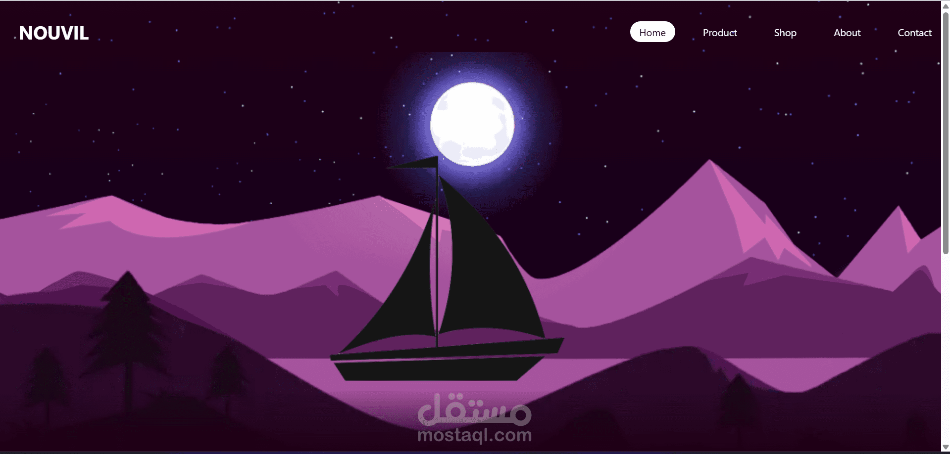 Scrolling Website | مستقل