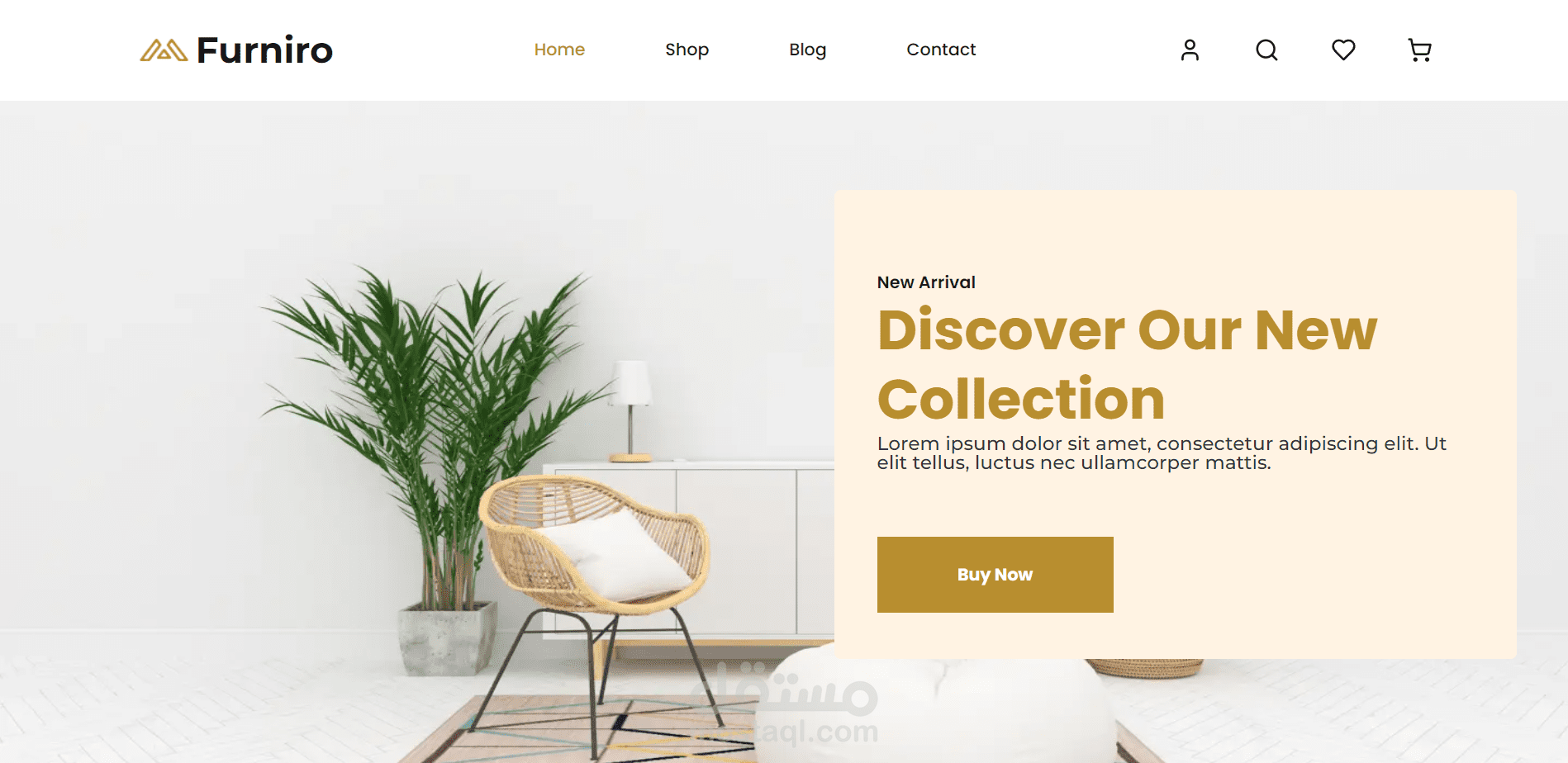 Furniro_eCommerce | مستقل