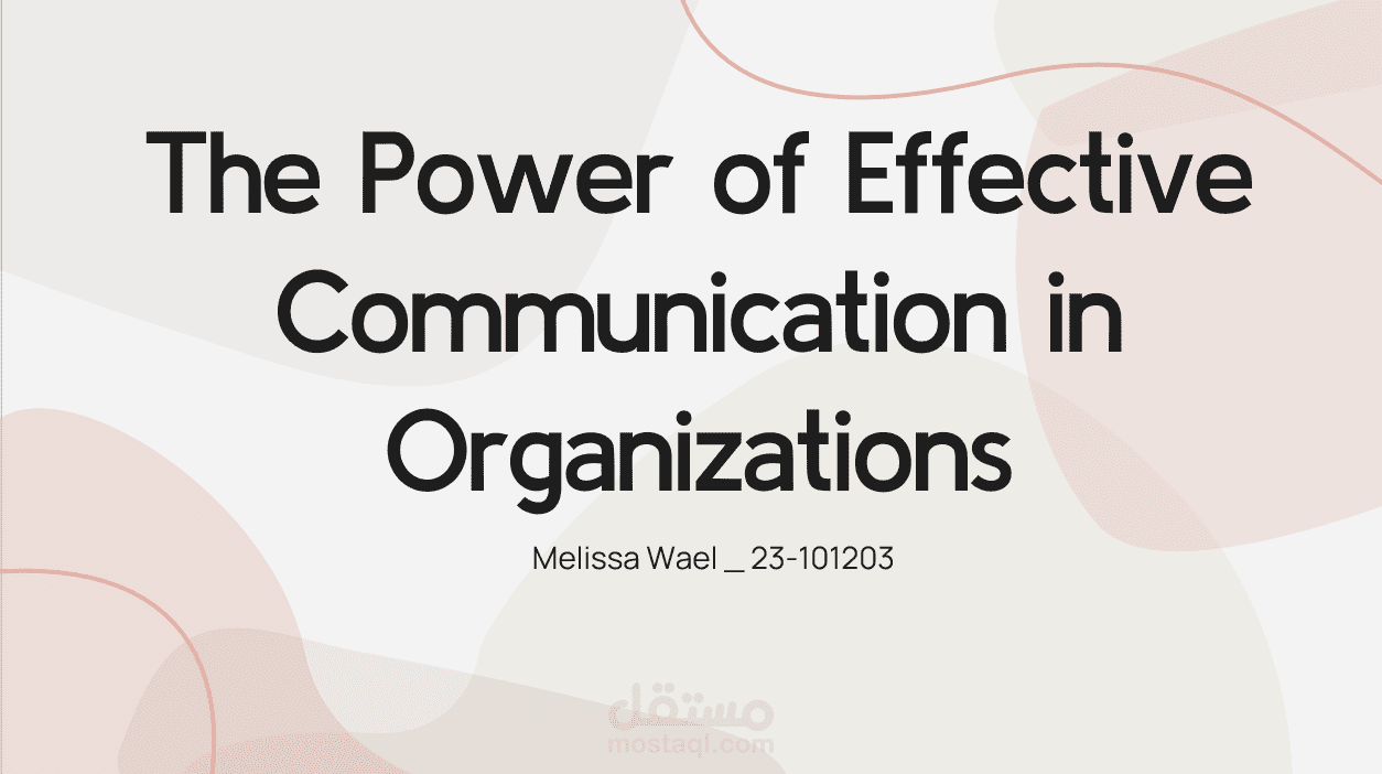 Research On Effective Communication | مستقل