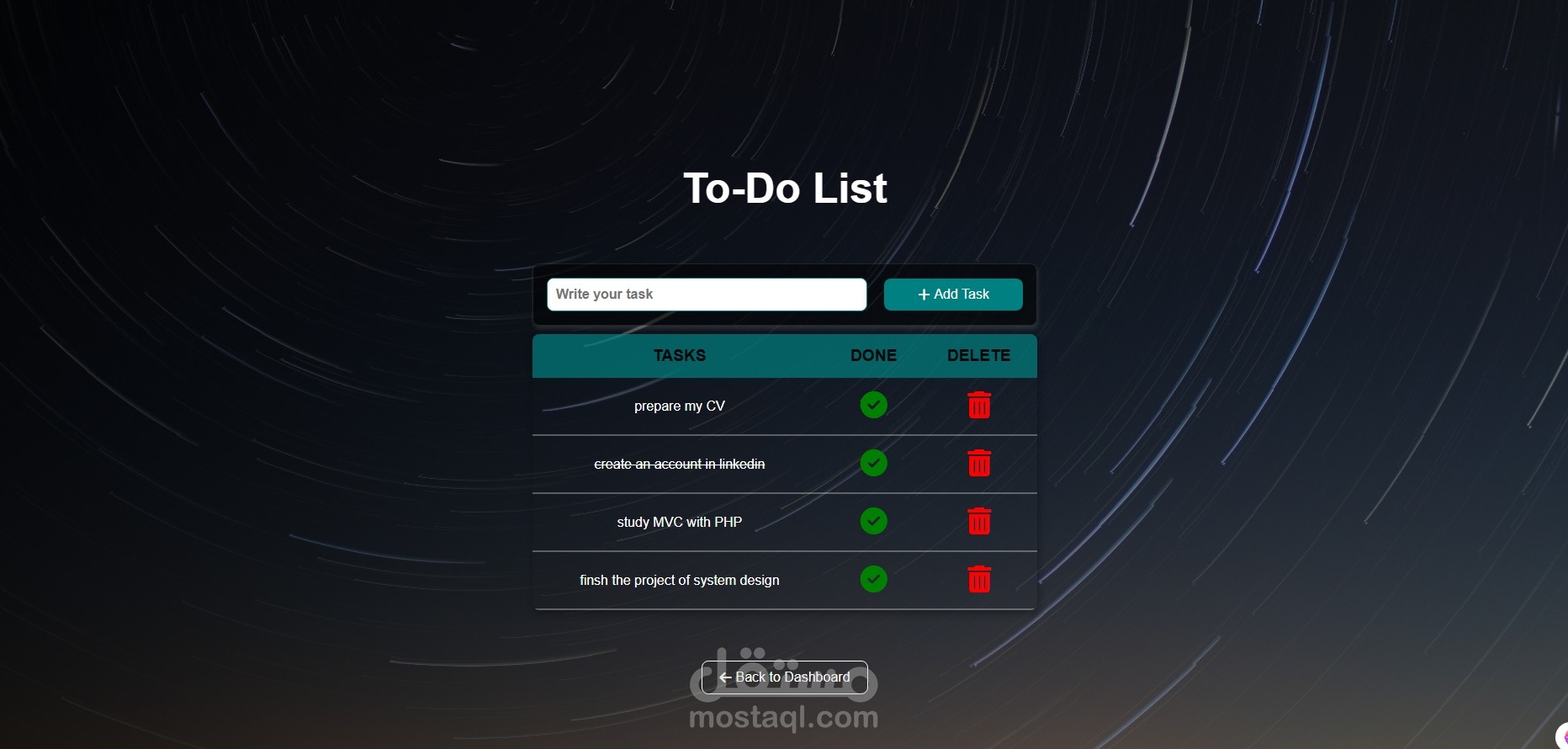TO-DO List | مستقل