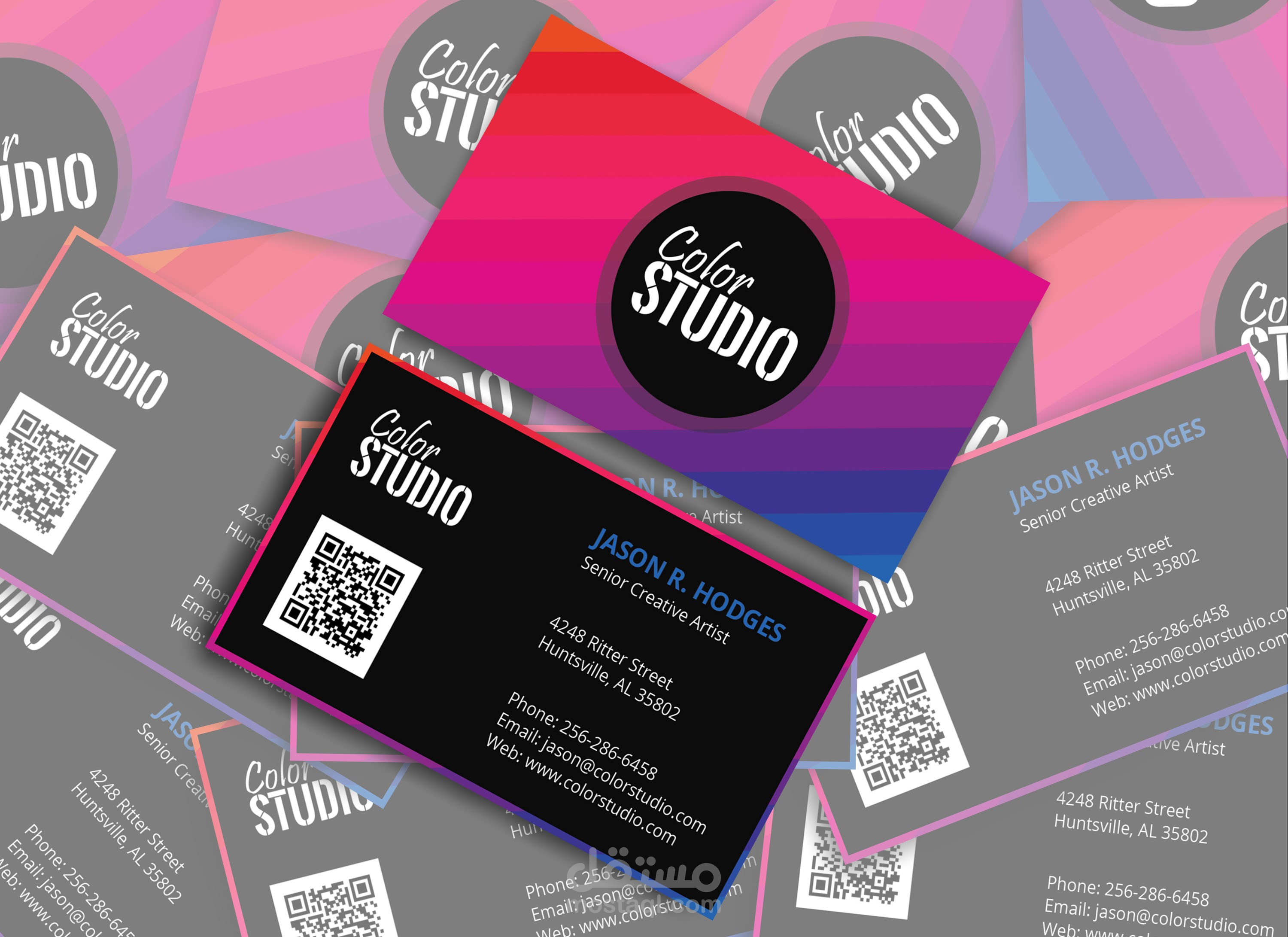 Business CARD COLOR STUDIO | مستقل