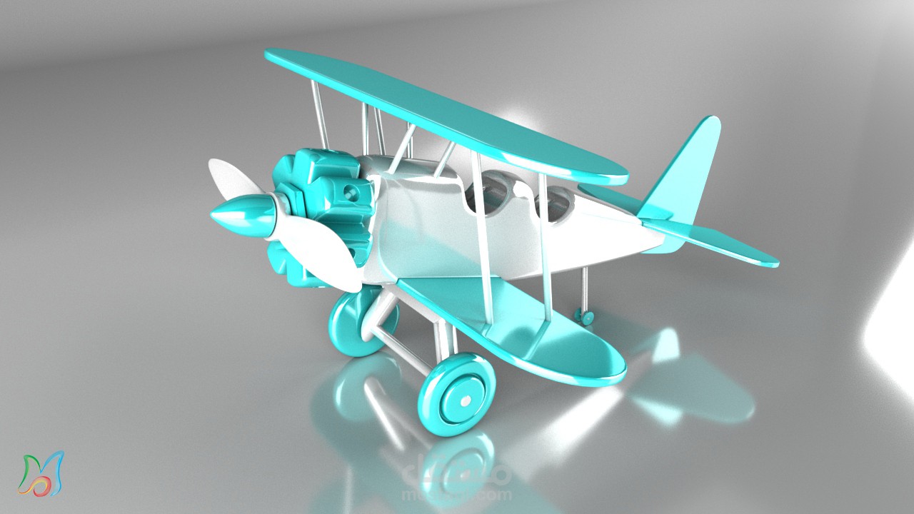 "3D Model "Plane | مستقل