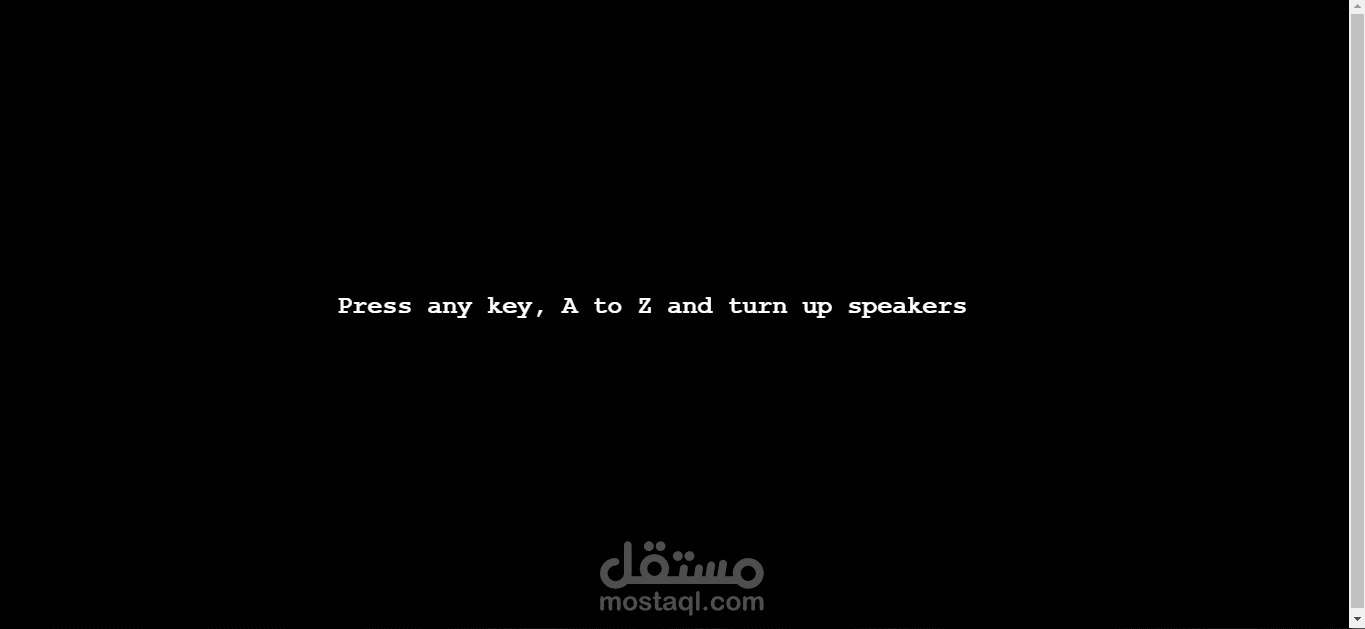 patatap clone | مستقل