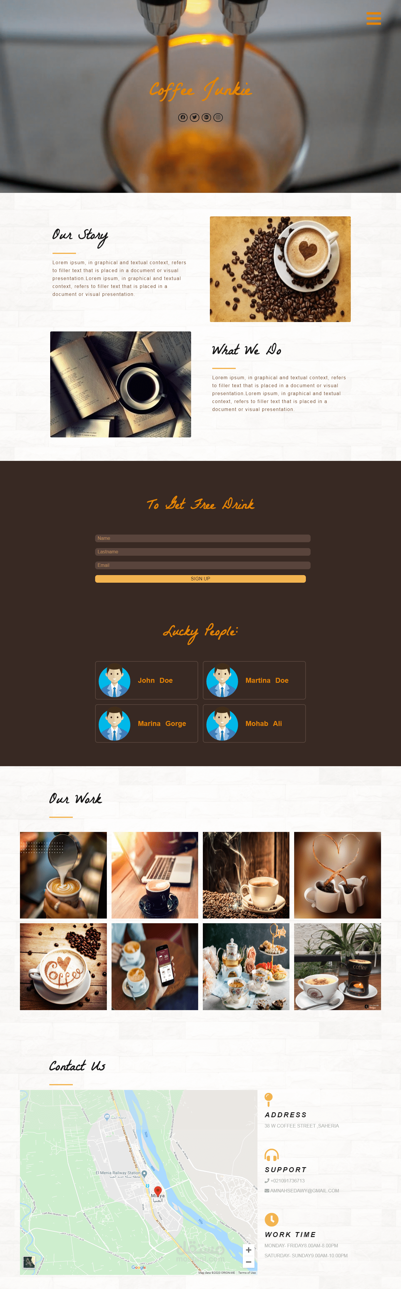 Responsive site without Framework | مستقل