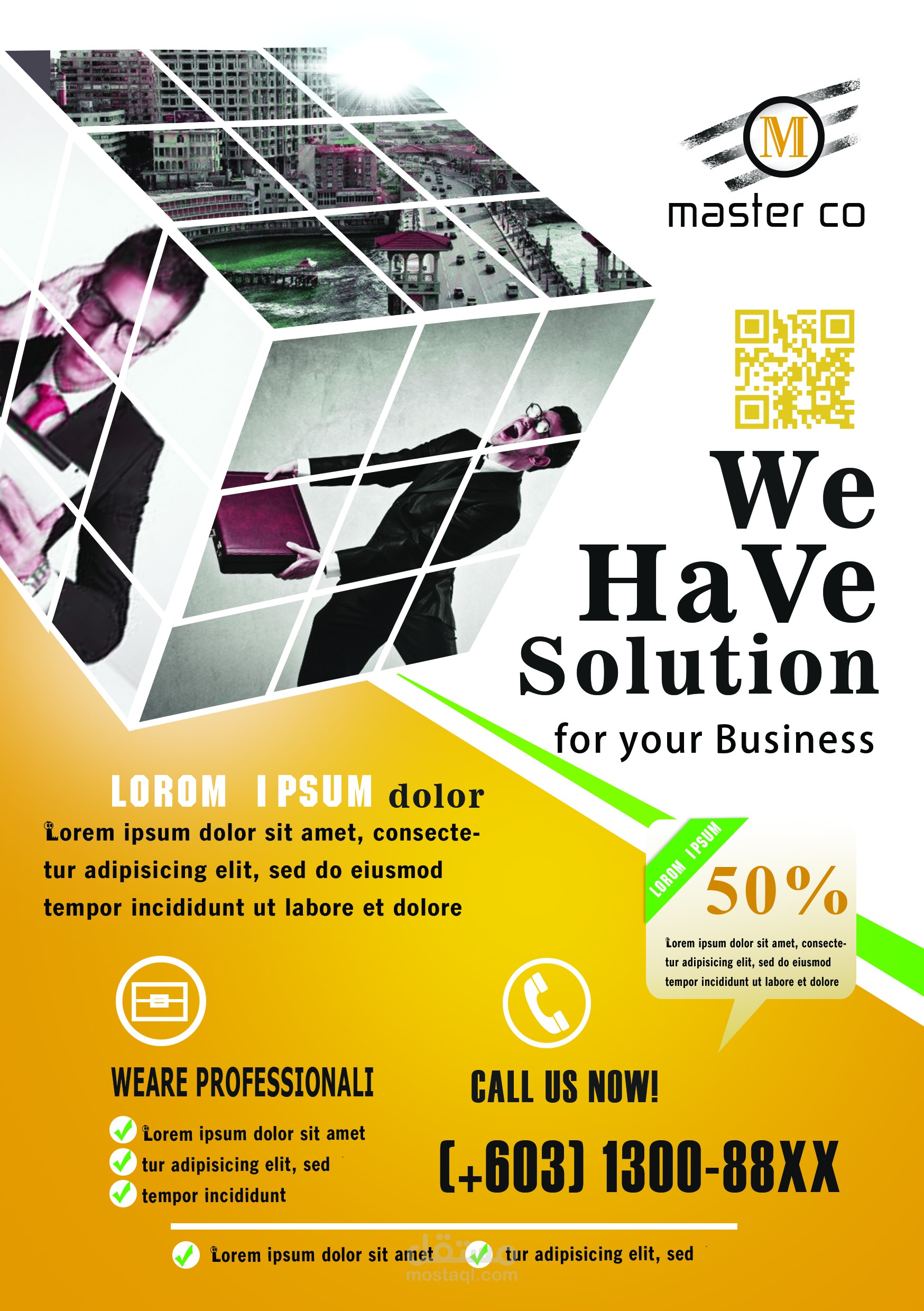 تصميم Brochures - Flyer - Minio -Business Card | مستقل