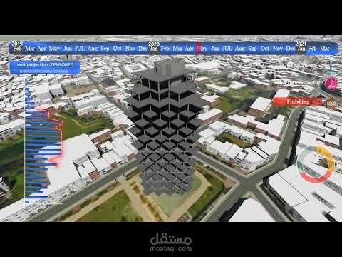 BIM CONSTRUCTION ANIMATION, 5D | مستقل