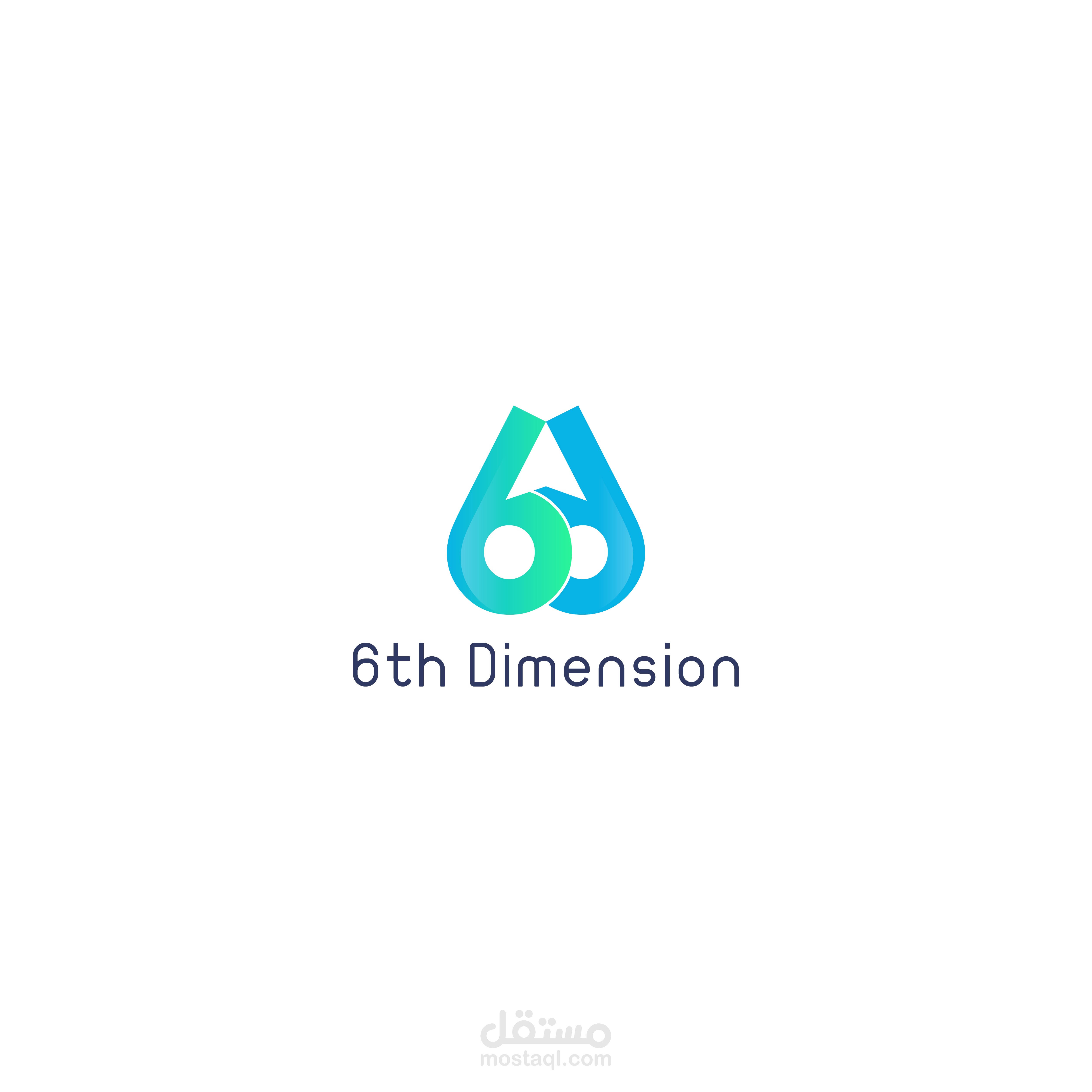 6th dimension logo | مستقل