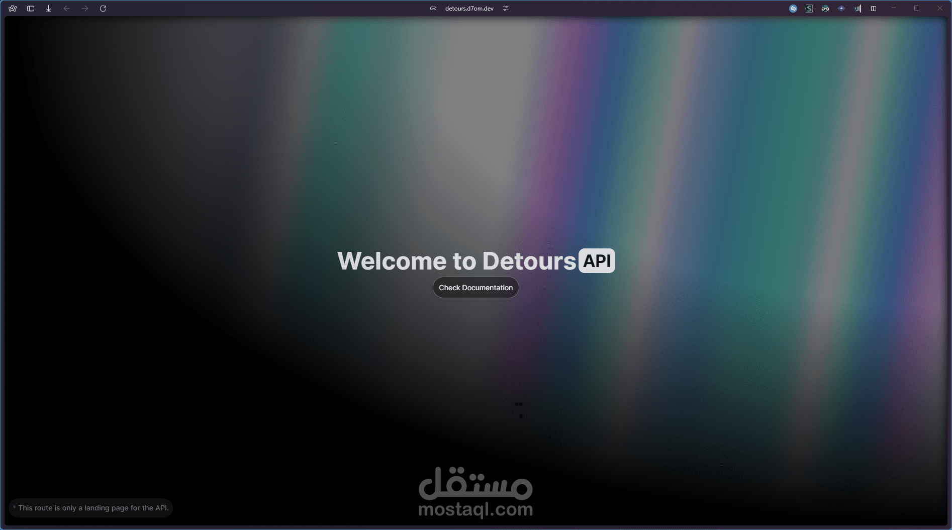 Detours | مستقل