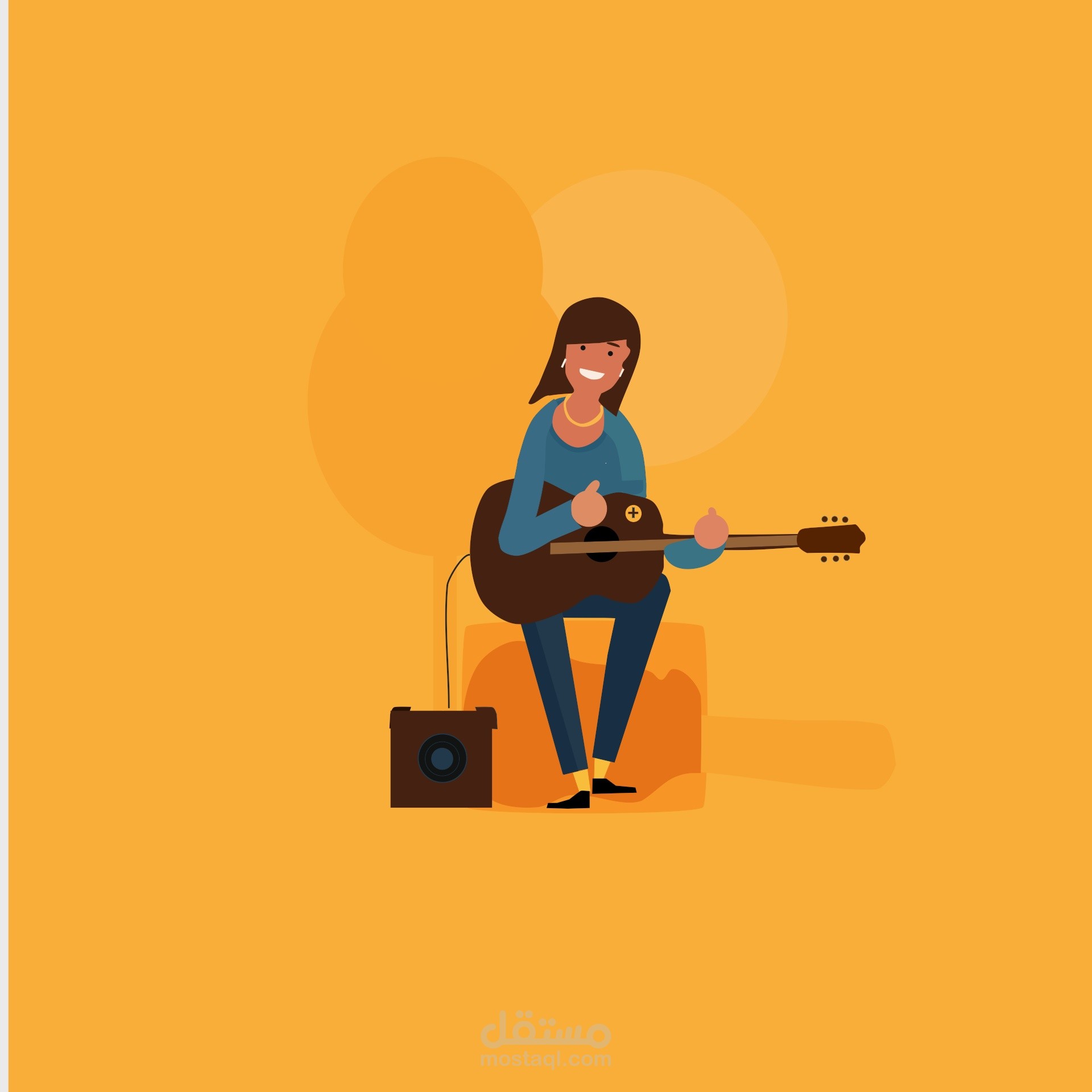 رسم شخصية كرتون 2d | مستقل