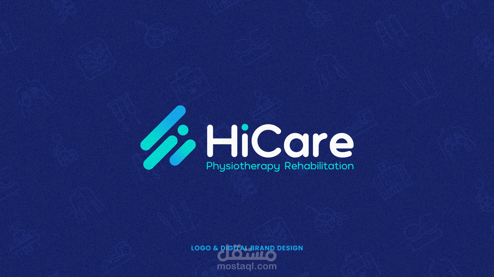 تصميم شعار HiCare | مستقل