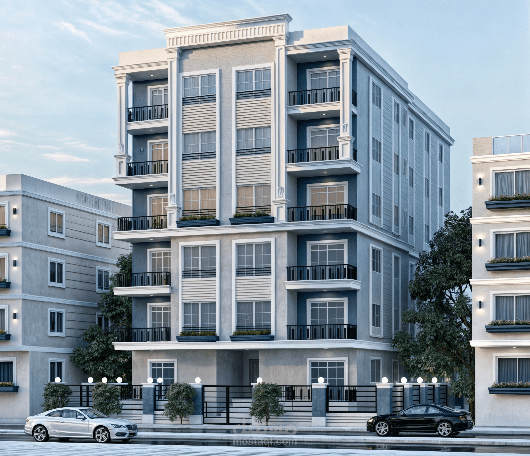 neoclassical residential building | مستقل