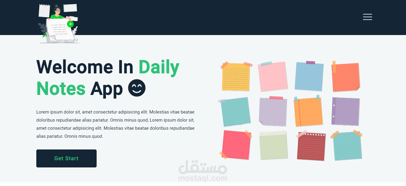 DAILY NOTES APP 