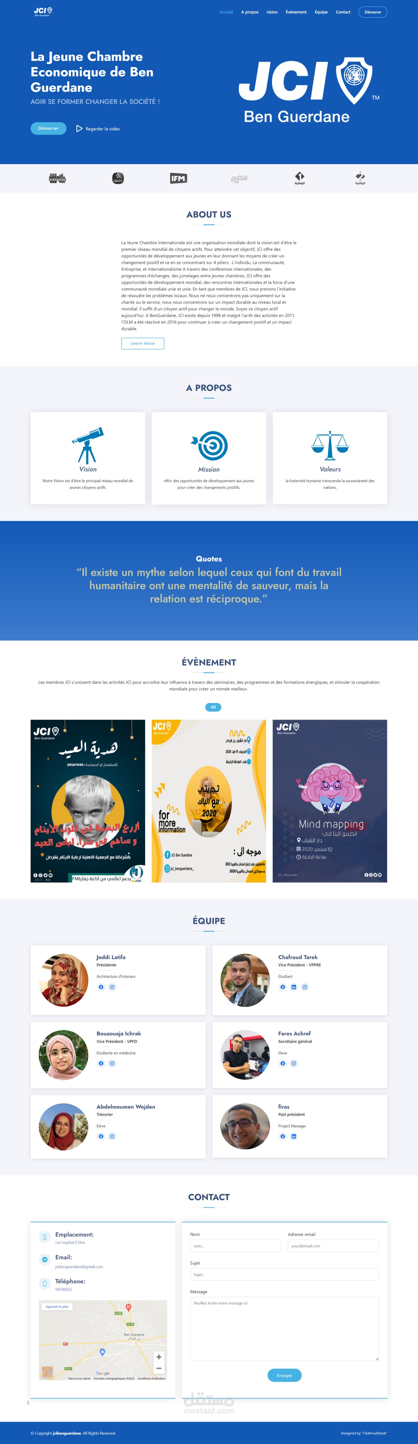 jci web app | مستقل