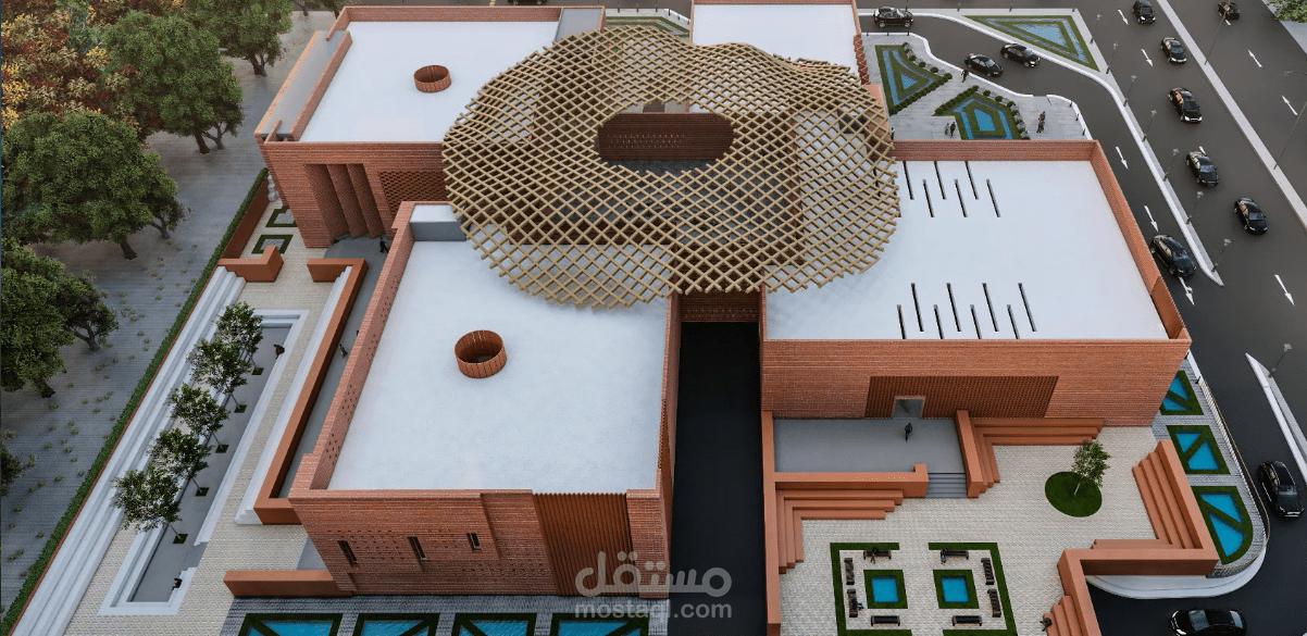 تصميم مركز مجتمعي Community Centre مستقل