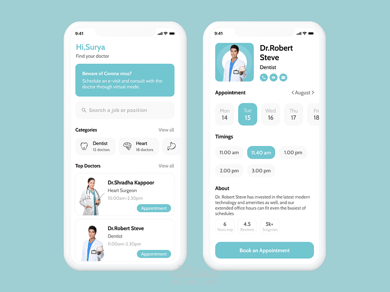 doctor app | مستقل