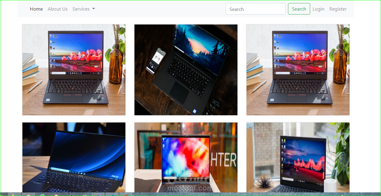 Computer shop online website | مستقل