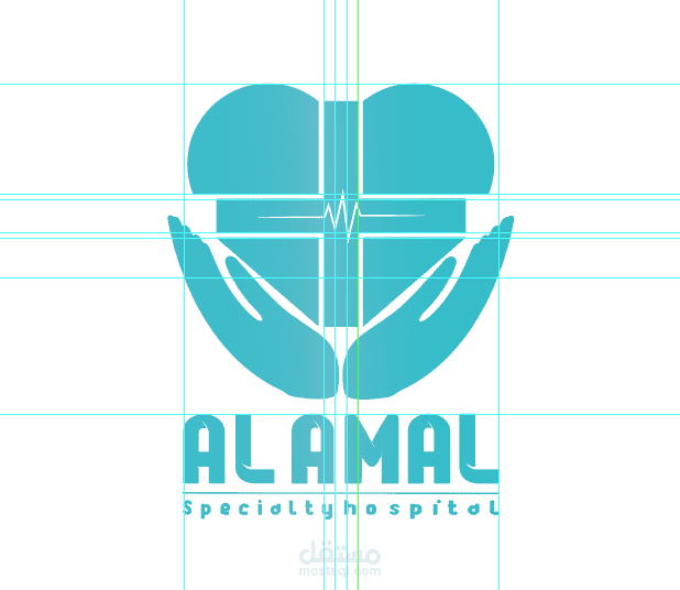 GUIDELINE FOR AL AMAL HOSPITAL LOGO تصميم قايد لاين لمستشفى الأمل ...