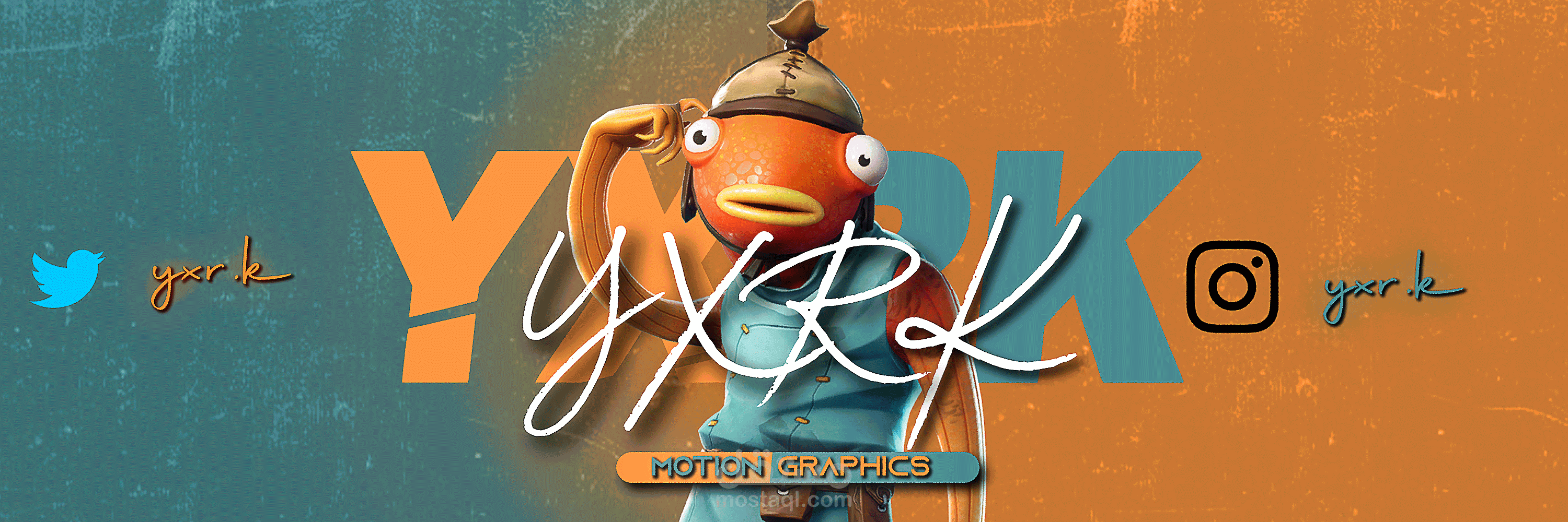 fish stick twitter header | مستقل