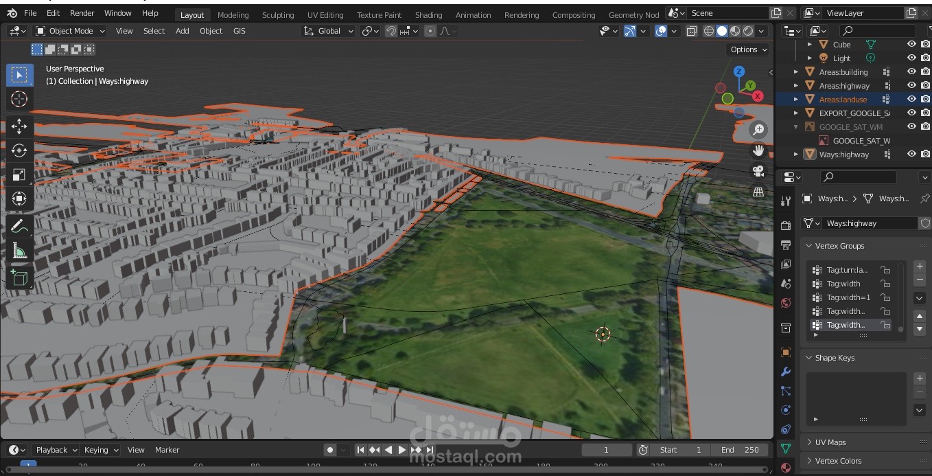 3D in ARC Gis | مستقل