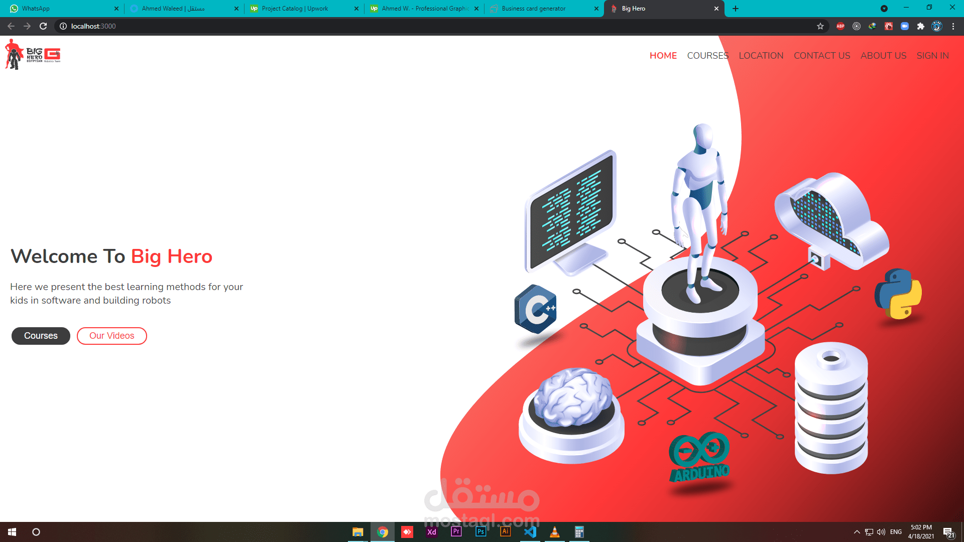 Big Hero Robotics Academy | مستقل