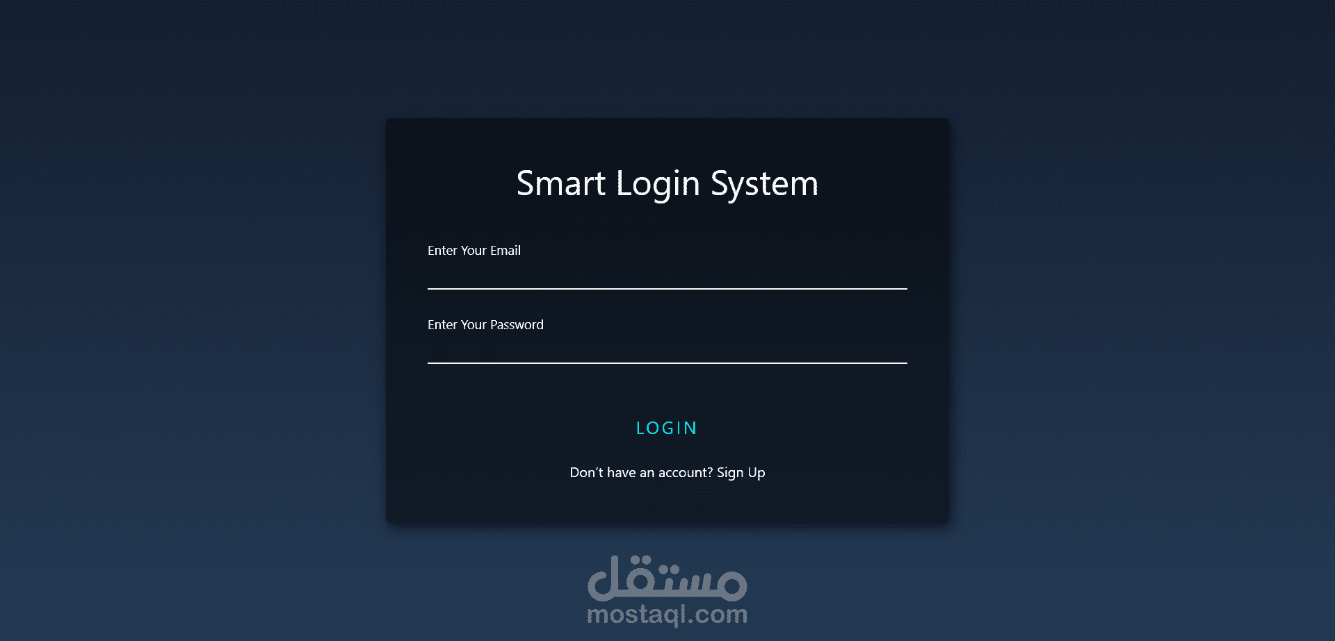 Smart Login | مستقل