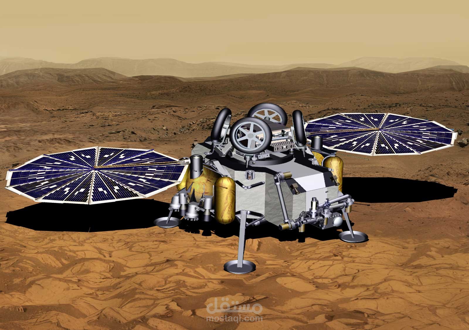 NASA Mars Sample & Return Rover | مستقل