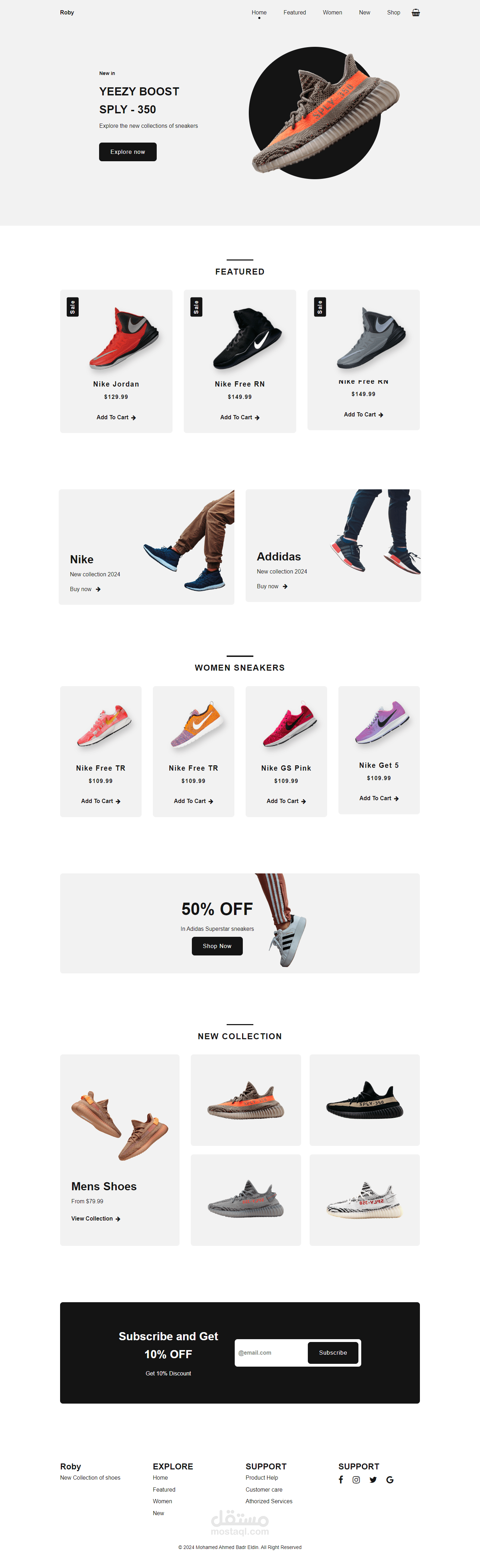 Responsive-Ecommerce-Website | مستقل