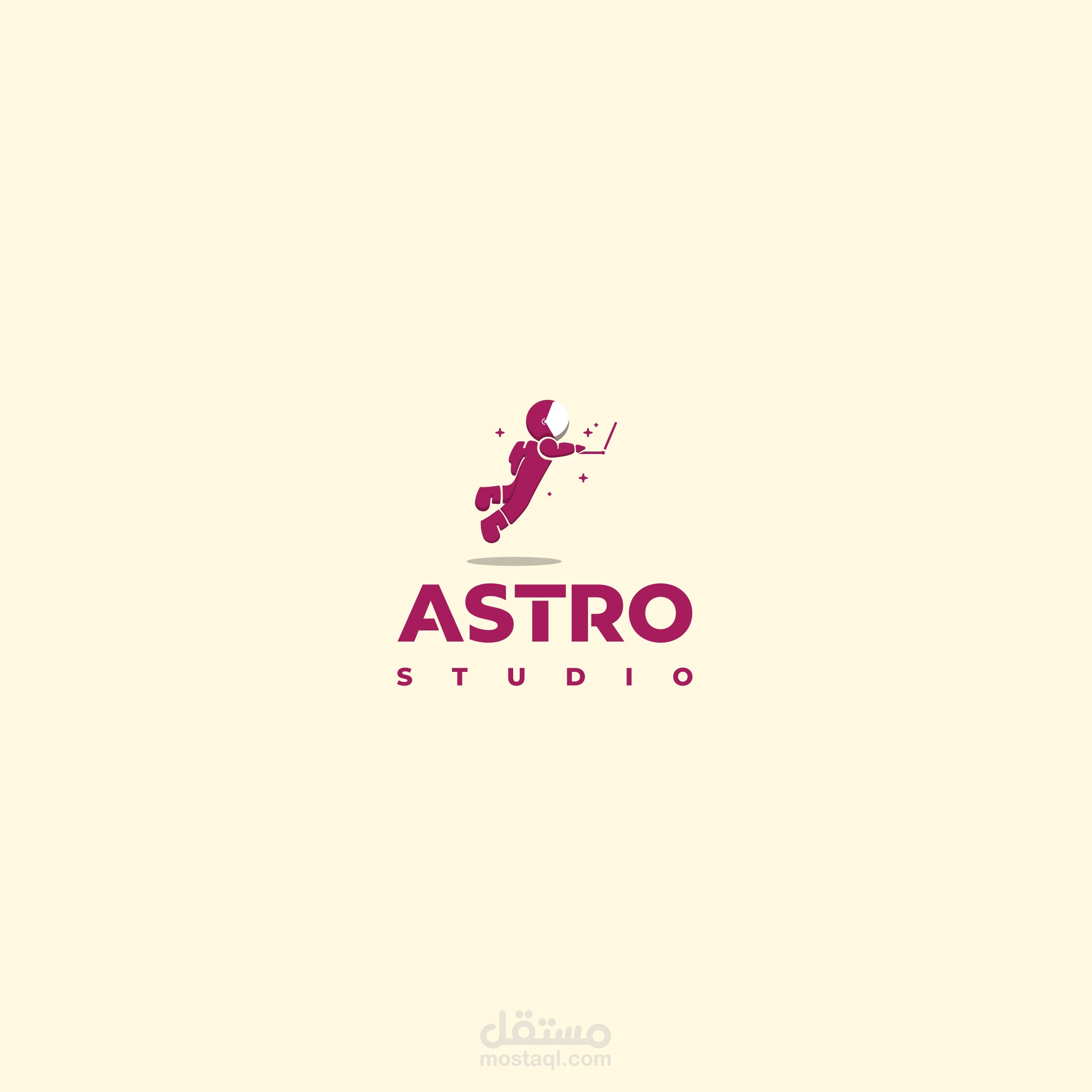Astro Studio logo design & visual Identity | مستقل