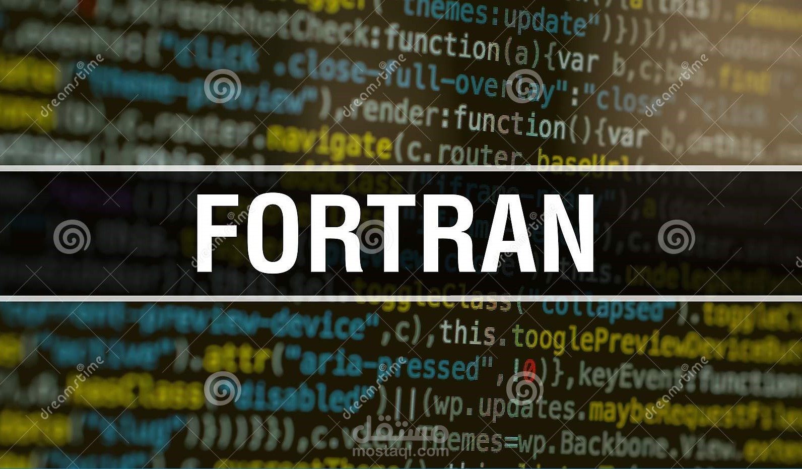 عرض power point عن لغة برمجة fortran | مستقل