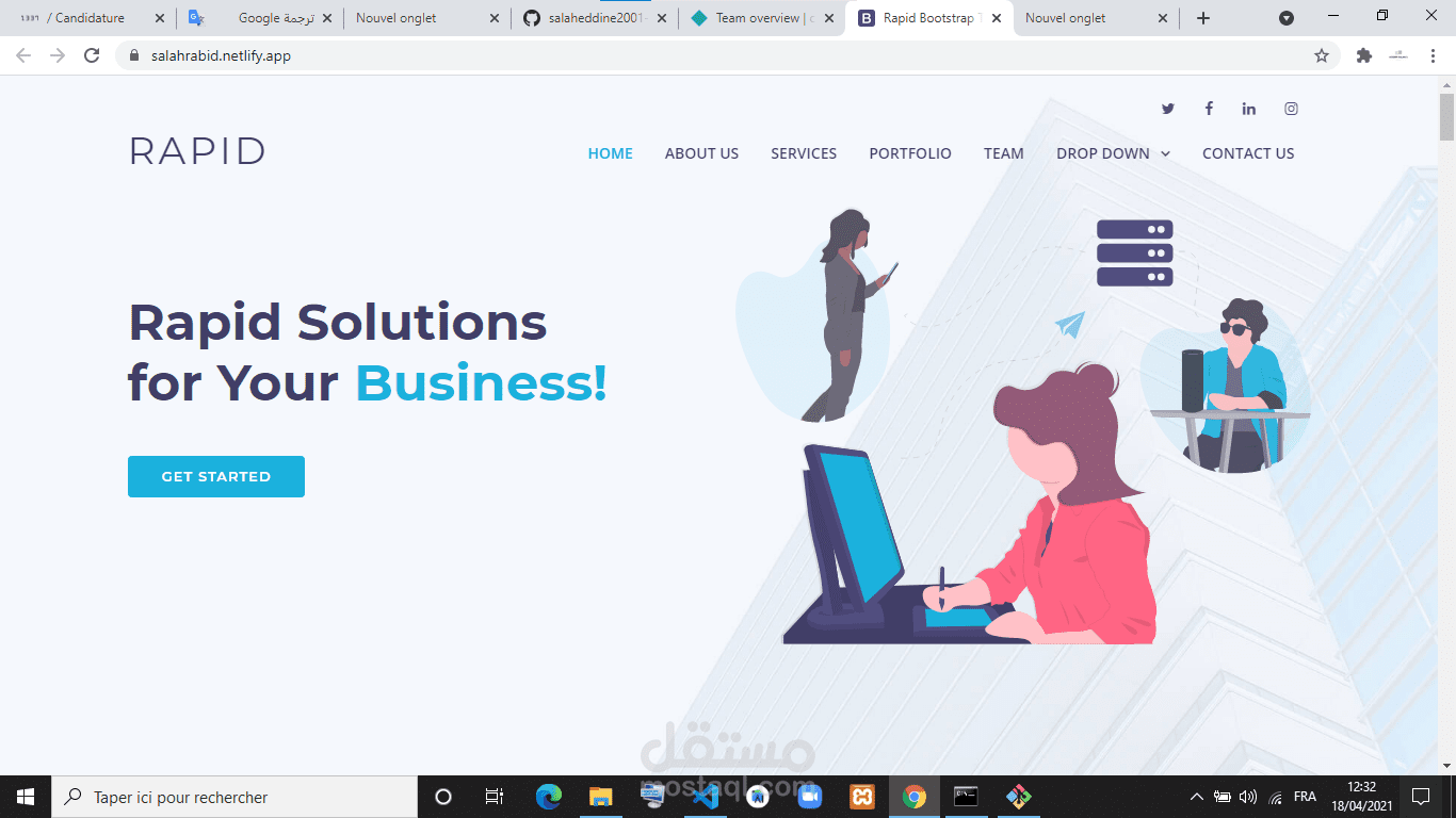 RAPID WEB SITE | مستقل