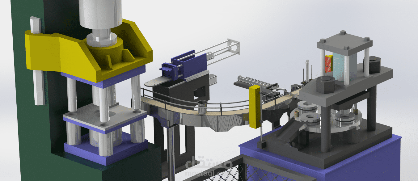 Automatisation de deux presses d'emboutissage | مستقل