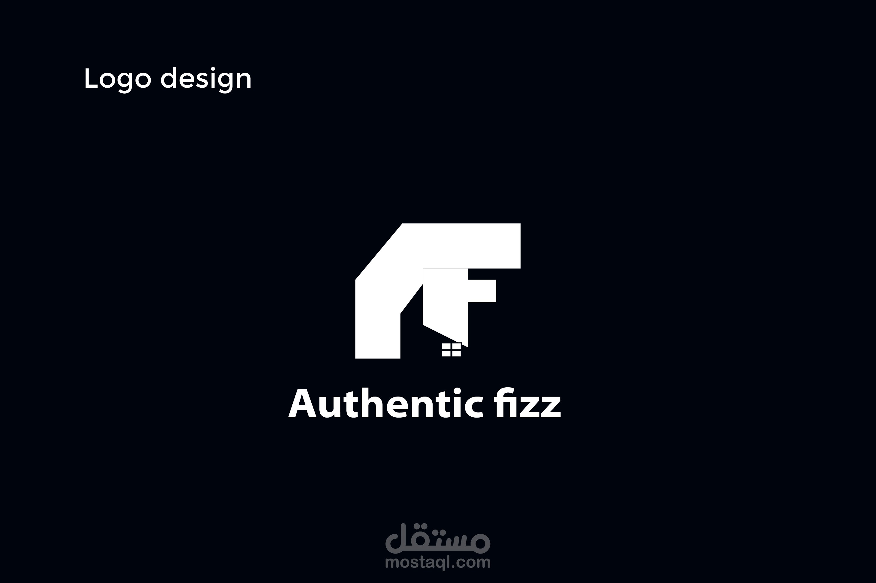 Authentic fizz logo design | مستقل