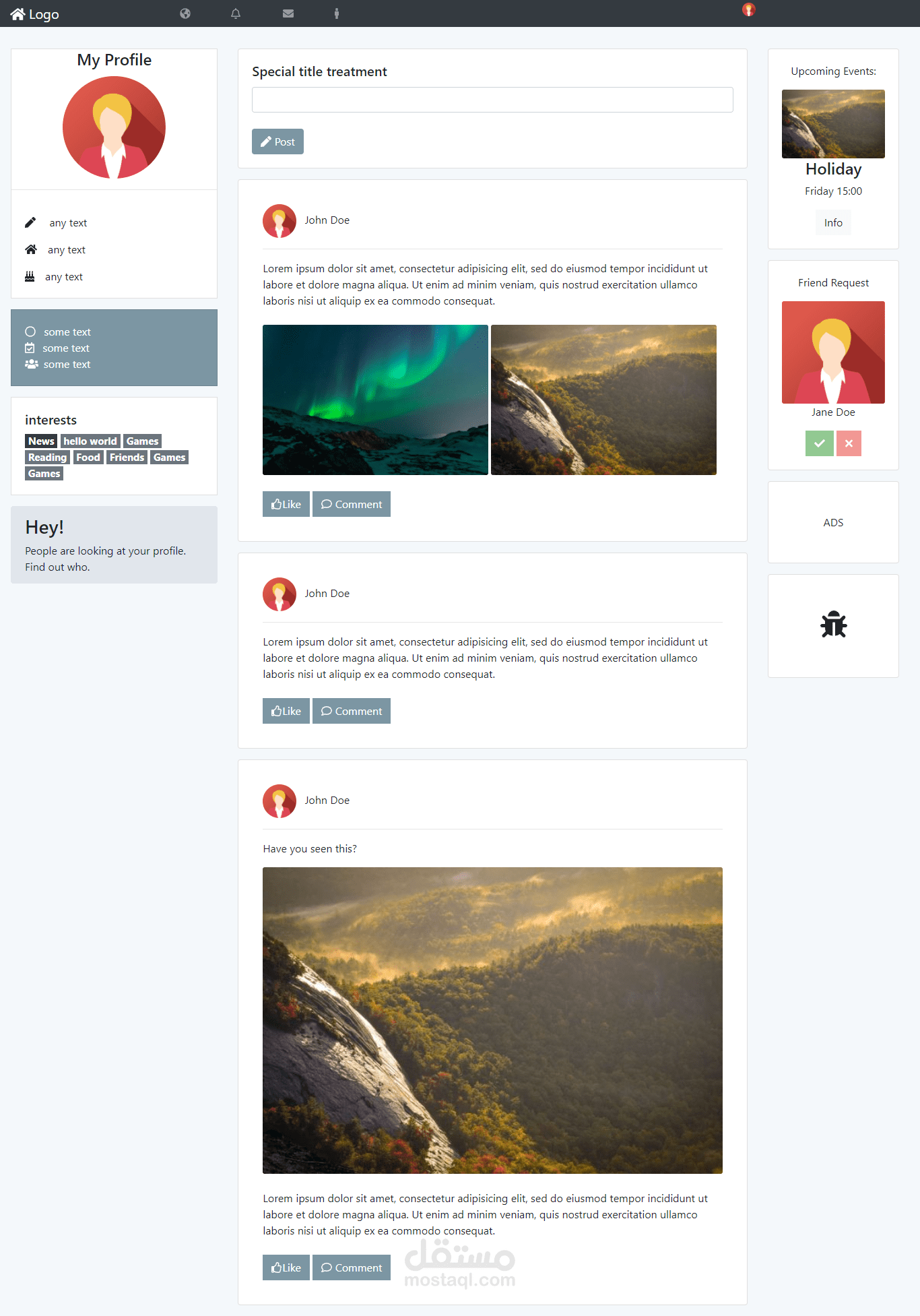 employee profile | مستقل