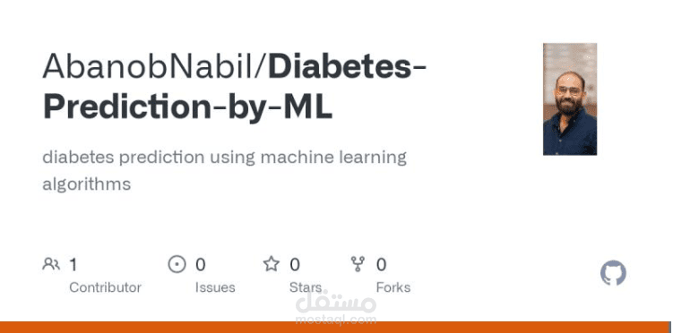 Diabetes Prediction using Machine Learning Algorithms | مستقل Diabetes Prediction using Machine Learning Algorithms | مستقل