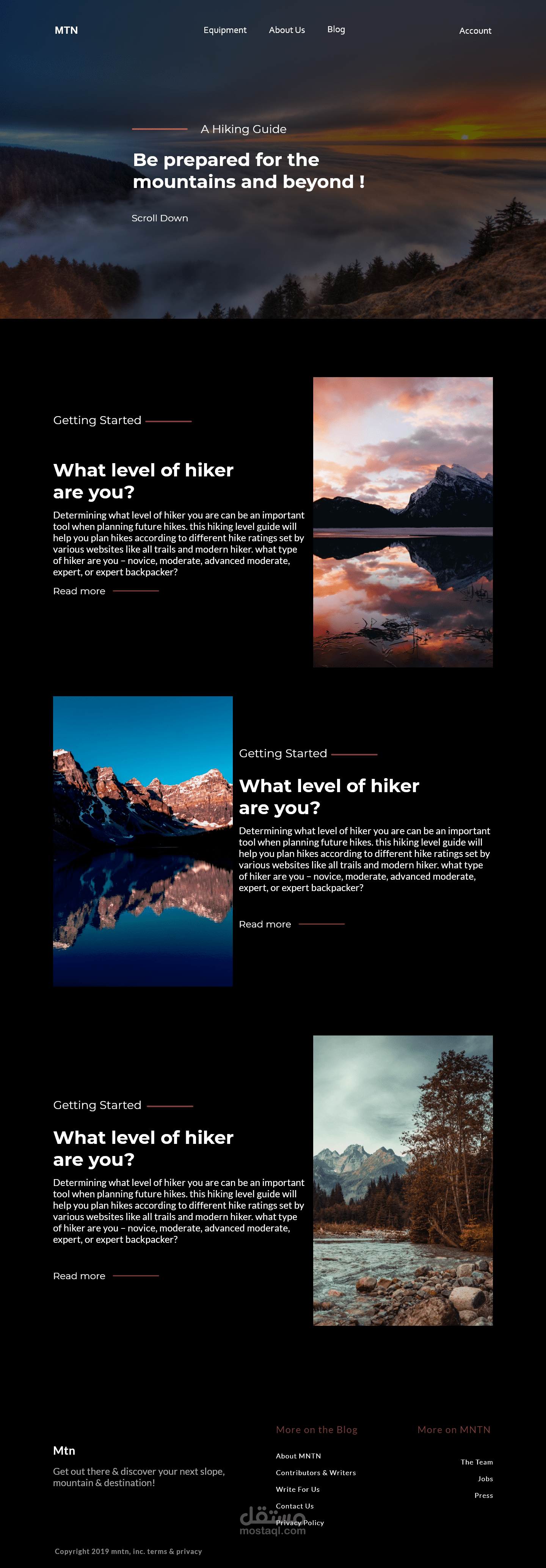 nature web design | مستقل