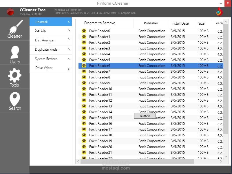 Like CCleaner | مستقل
