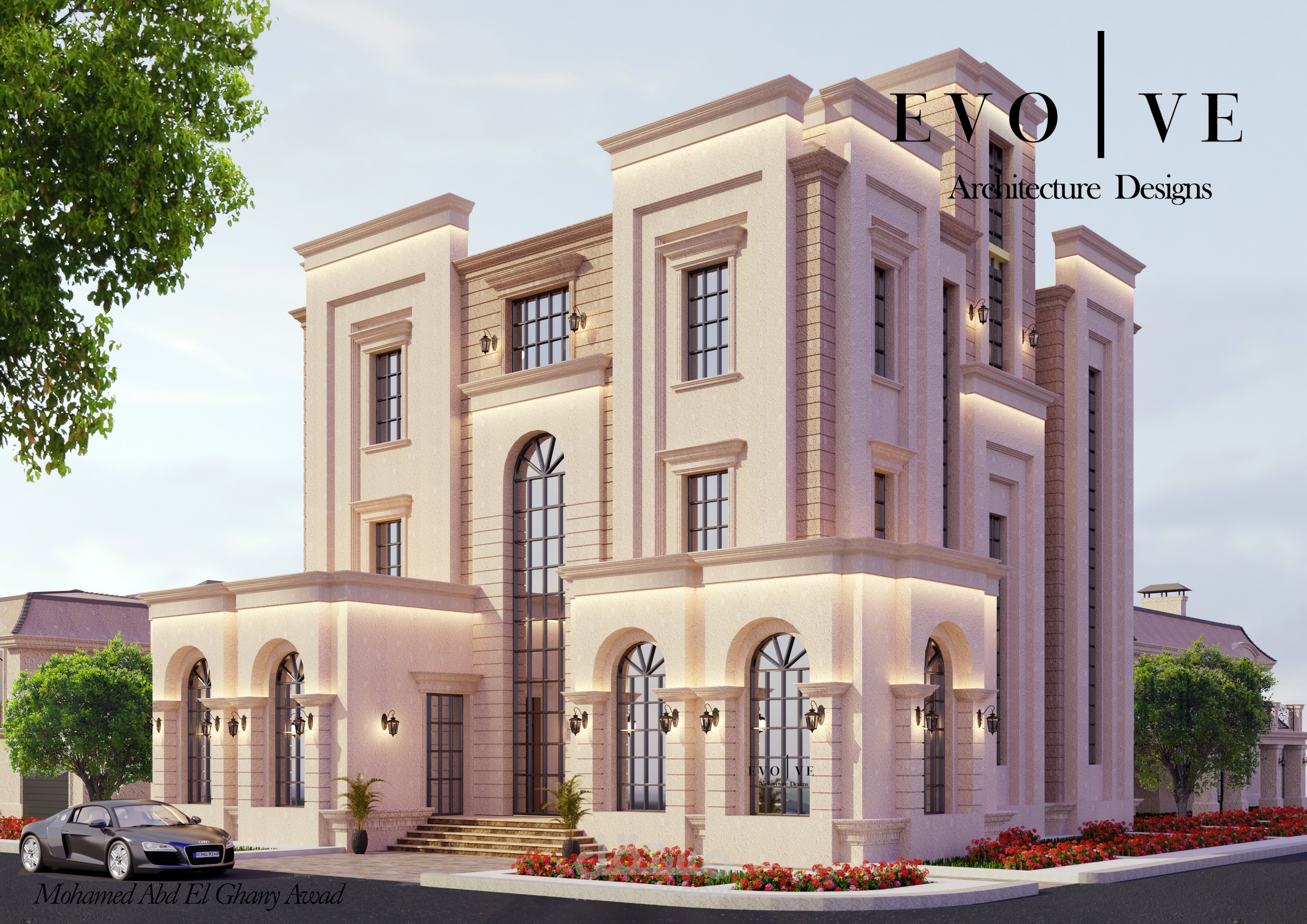 residential building in gulf country | مستقل