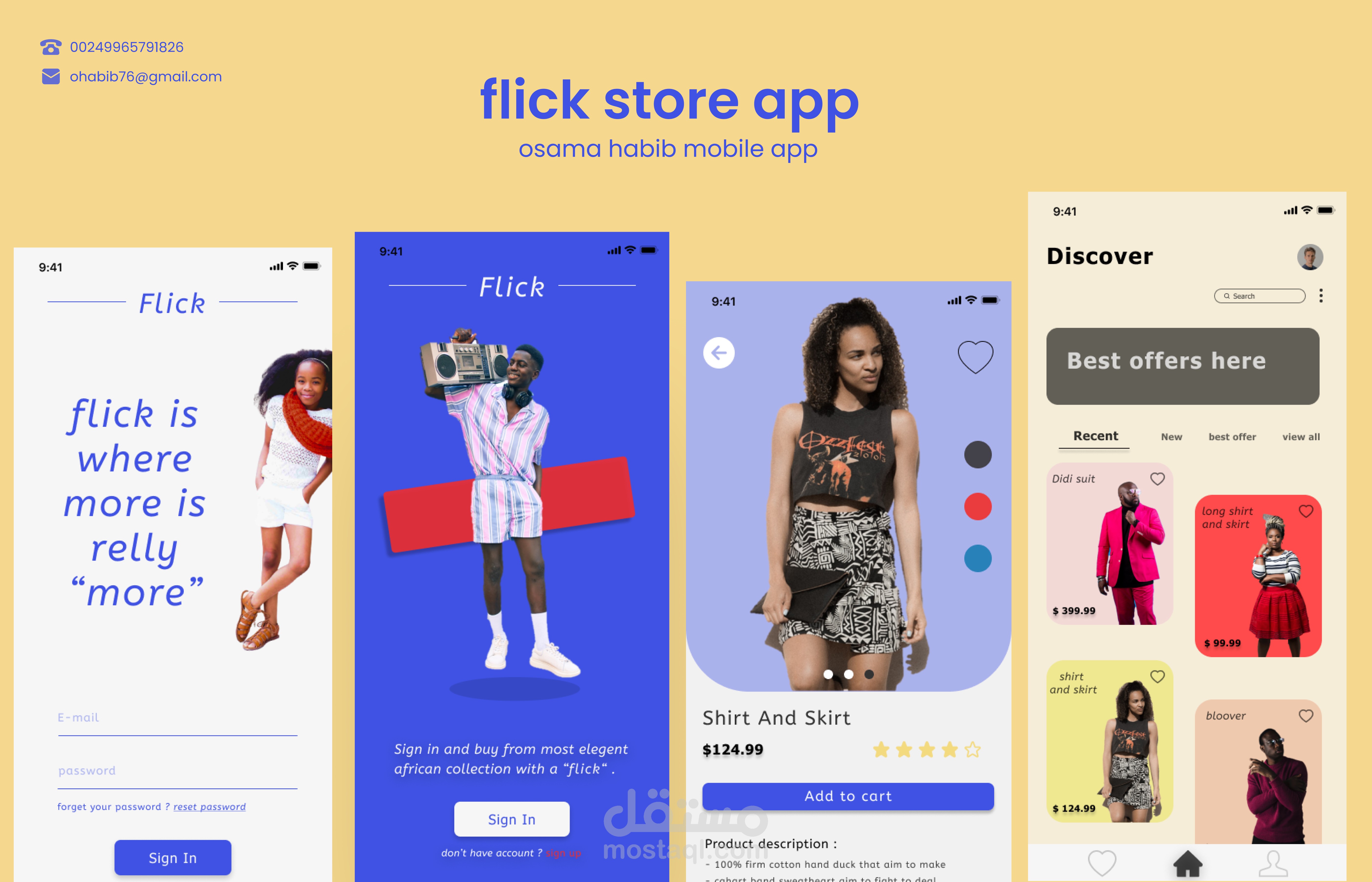 App UI UX Design 